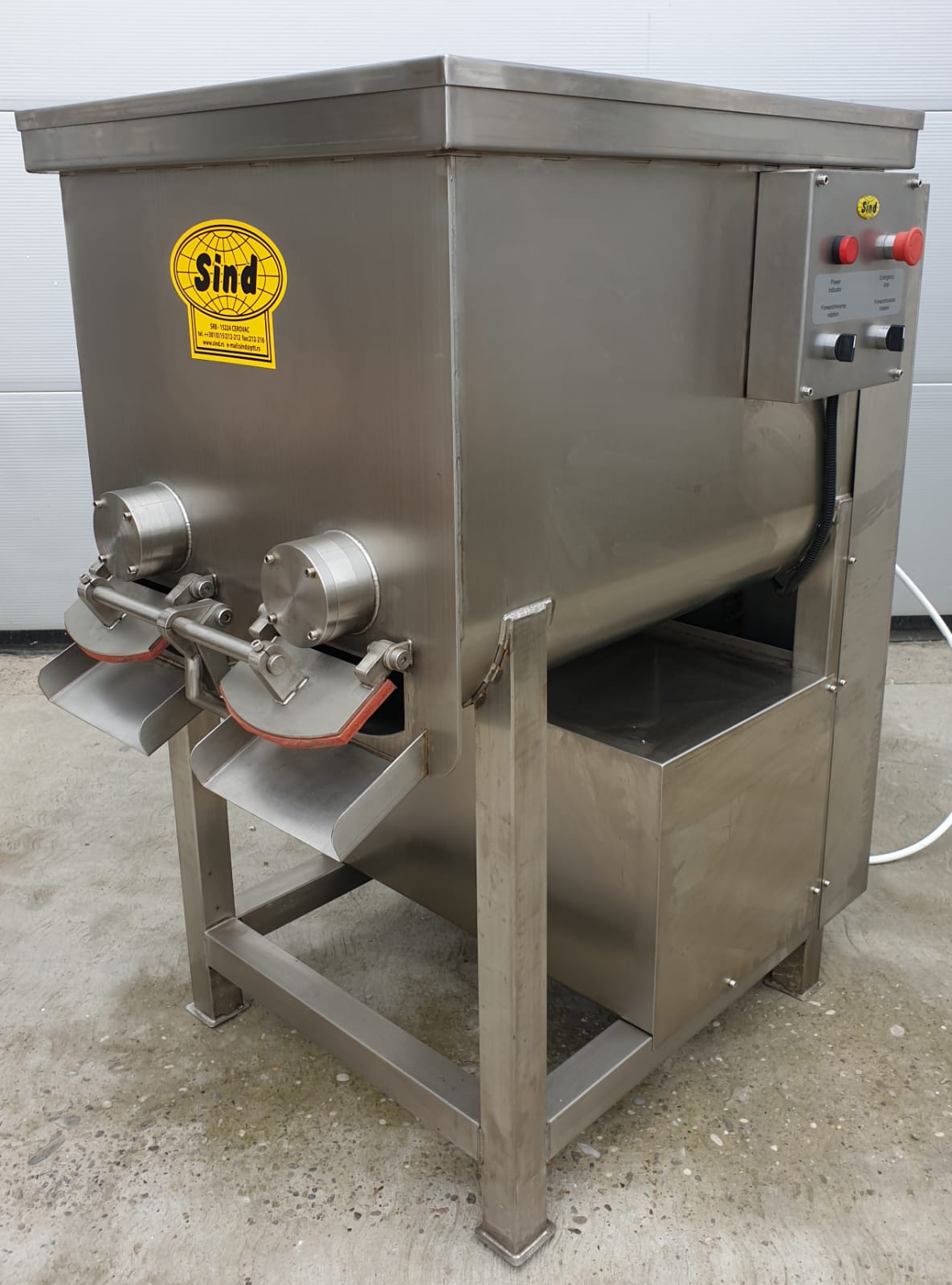 Mešalica za meso S 200 l 2P | SIND doo - Mala Vranjska, Sabac, Srbija