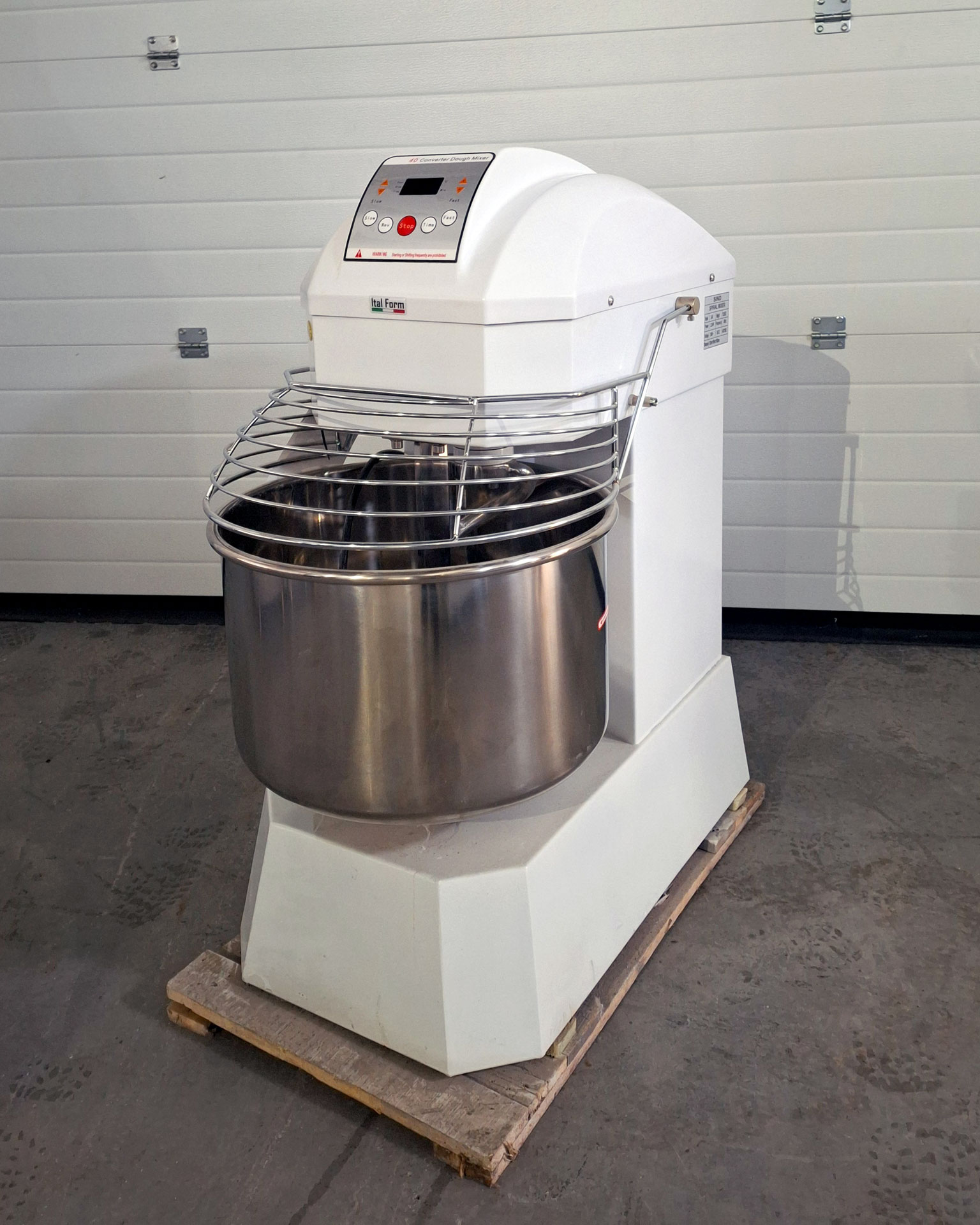 Spiral mixer 80 liters WSD 80 Ital Form | SIND doo - Mala Vranjska ...